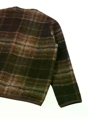 Universal Works Check-pattern Cardigan