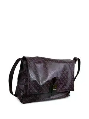 GHERARDINI Monogram-print Logo-plaque Shoulder Bag