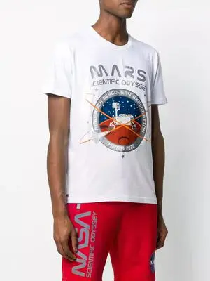 Alpha Industries Short Sleeve Mars Print T-shirt