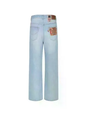 DOUBLET Air Yarn Faded Jeans