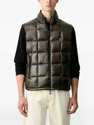 Armani Exchange Quilted Gilet - Grey