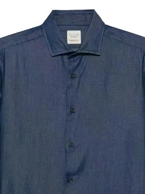 XACUS Spread-collar Denim Shirt