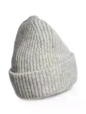 PARAJUMPERS Mooneye Rib-knit Beanie Hat - Grey