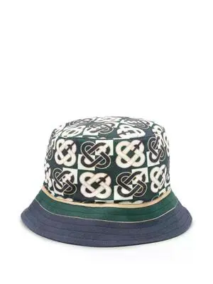 Casablanca Monogram-print Bucket Hat