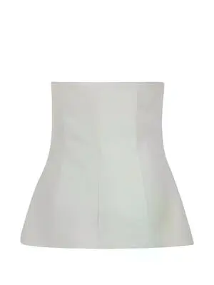 P.a.r.o.s.h Double-breasted Strapless Top