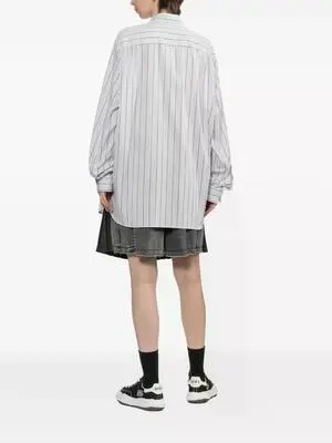 Mihara Yasuhiro Switch-front Striped Shirt