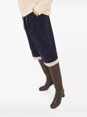 OTTOD'AME Pinstriped Shorts