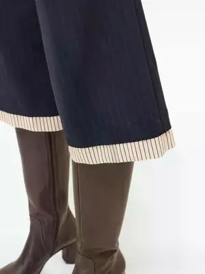 OTTOD'AME Pinstriped Shorts