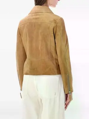 SWD BY S.W.O.R.D. Suede Biker Jacket