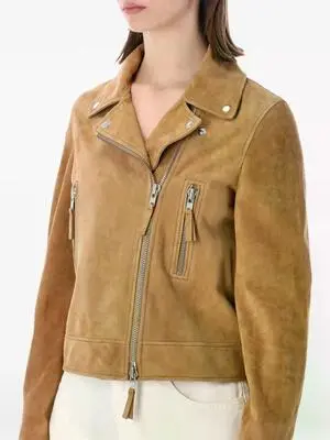 SWD BY S.W.O.R.D. Suede Biker Jacket
