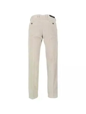 BRIGLIA 1949 Corduroy-effect Slim-fit Chino Trousers - Neutrals