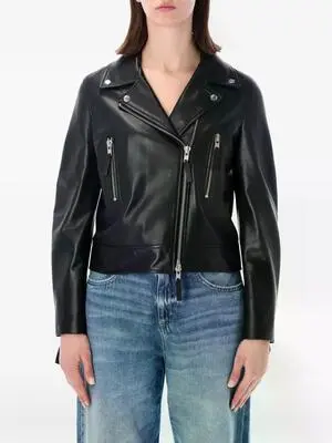SWD BY S.W.O.R.D. Classic Biker Leather Jacket