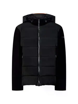 RRD Montecristo Quilted Hooded Jacket - Black