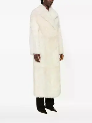 YVES SALOMON Double-breasted Shearling Coat