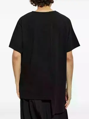 Yohji Yamamoto Asymmetrical-cut T-shirt