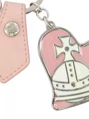 VIVIENNE WESTWOOD Orb Heart Keychain
