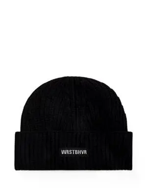 WRSTBHVR Logo-patch Beanie Hat