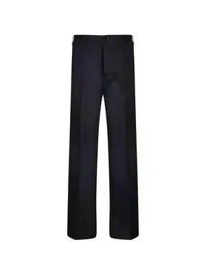 Incotex Pressed-crease Tailored Trousers - Blue
