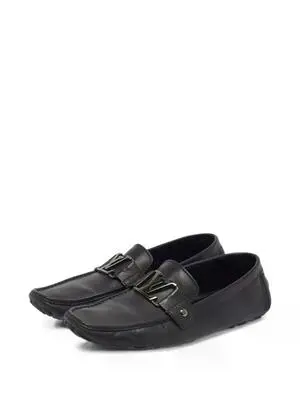 LOUIS VUITTON Monte Carlo Plaque Loafers