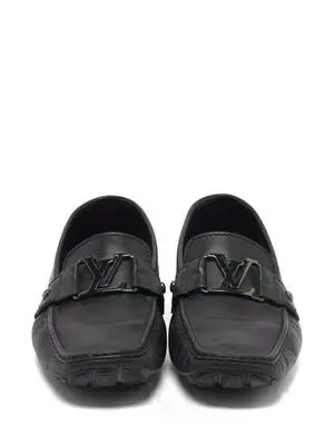 LOUIS VUITTON Monte Carlo Plaque Loafers