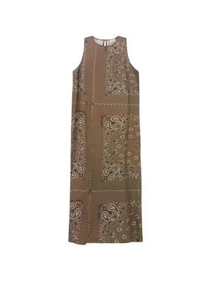 8PM Taormina Paisley-print Sleeveless Maxi Dress