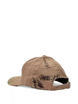 DOMREBEL Sketch Bunny Embroidered Cap