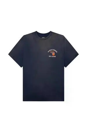 NAHMIAS Graphic-print Boxy T-shirt - Blue