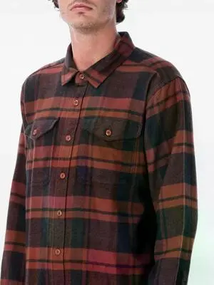 Patagonia Fjord Check-pattern Flannel Shirt