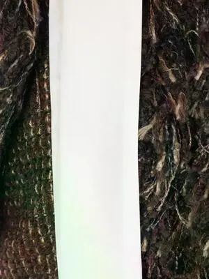 Sacai Bow-detail Tweed Jacket