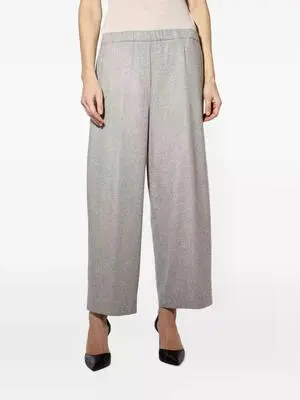 Liviana Conti Alfred Micro-check Elasticated Trousers