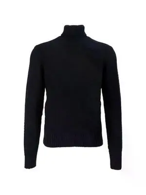 CIRCOLO 1901 Merino Wool Turtleneck Sweater - Blue