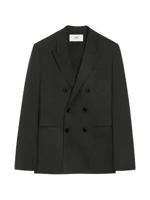 AMI Paris Double-breasted Wool Blazer