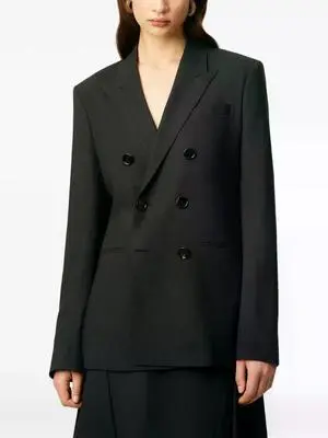 AMI Paris Double-breasted Wool Blazer