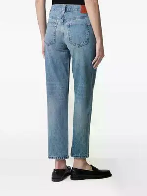 ANINE BING Jane Washed-effect Jeans
