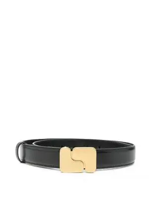 Soeur Ninon Leather Belt - Black