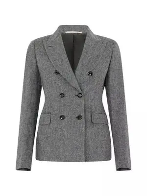 Tagliatore Herringbone Double-breasted Blazer