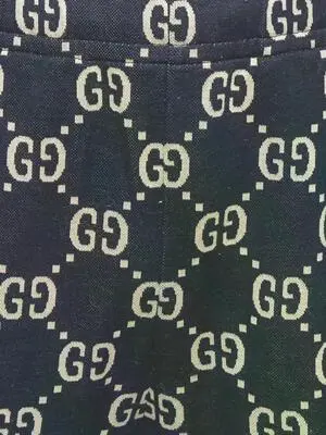 Gucci Monogram Jacquard Knit Track Pants