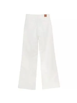 Soeur California Wide-leg Jeans - White