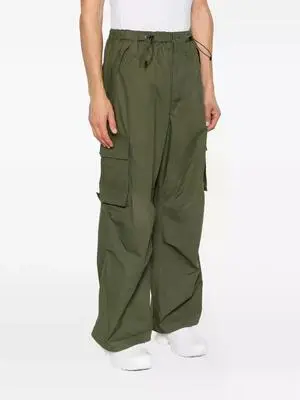 Comme Des Garçons Ripstop-texture Drawstring Cargo Pants
