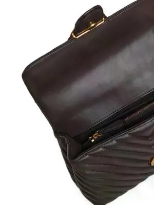 Pinko Mini Love Lady Puff Chevron-quilted Tote Bag