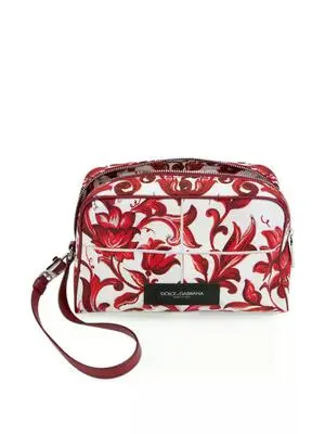 Dolce & Gabbana Majolica-print Essenza Poplin Handbag