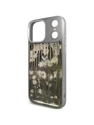 VELANTE Lizard-effect Leather Iphone 17 Pro Max Case