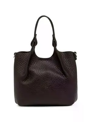 GIANNI CHIARINI Grained Leather Tote Bag