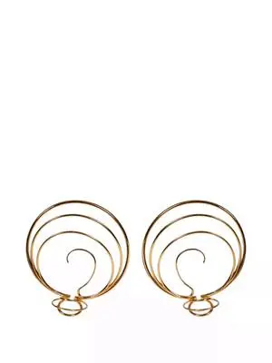 PANCONESI Orbit Spiral Hoop Earrings