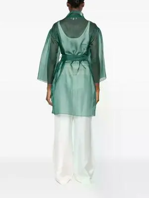 Antonelli Firenze Gustav Sheer Belted Jacket