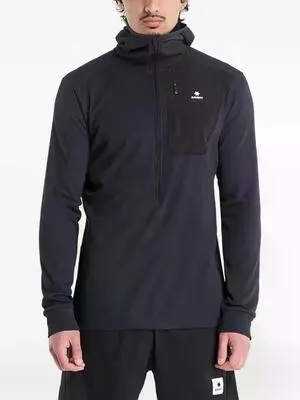SAYSKY Half-zip Fleece Sweatshirt - Black
