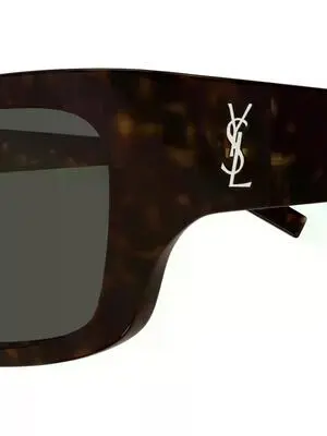 Saint Laurent Jazz Rectangle-frame Sunglasses