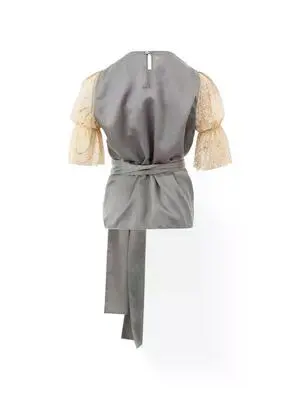 LARDINI Ruffled Blouse