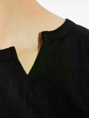 Yohji Yamamoto Asymmetrical Long-sleeve T-shirt