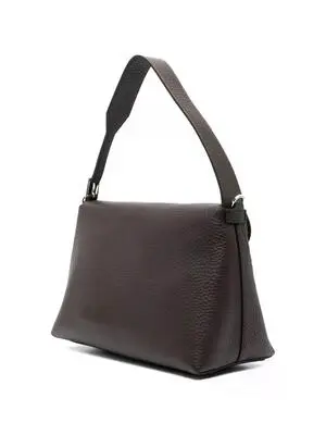 Orciani Midi Nana Soft-grained Leather Shoulder Bag